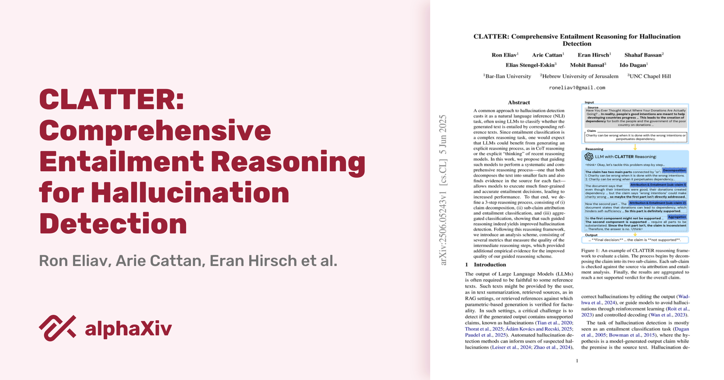 CLATTER: Comprehensive Entailment Reasoning for Hallucination Detection ...