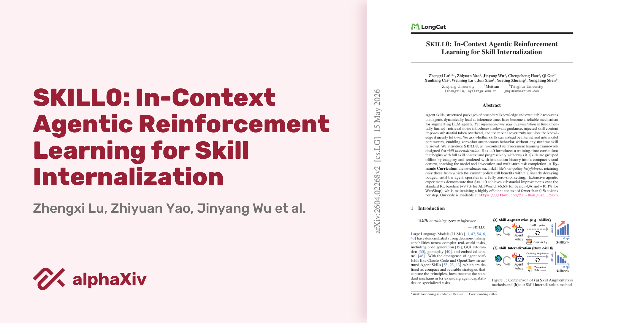 SKILL0: In-Context Agentic Reinforcement Learning for Skill ...